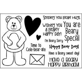 bear2stamp Clear Stamp Set
