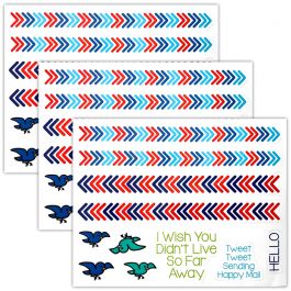 For You Postage Stickers (3 Packs) Embellishments