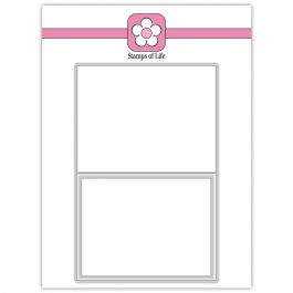 A2 Basic Card Base Die Set