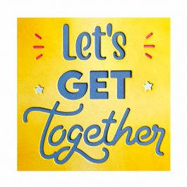 Let's Get Together Card Front Die Set