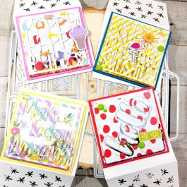 4x4 Square Card / Envelope BUNDLE Dies
