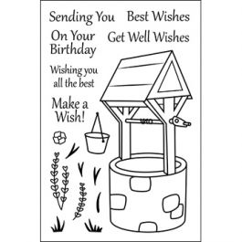 wishingwell2stamp Clear Stamp Set
