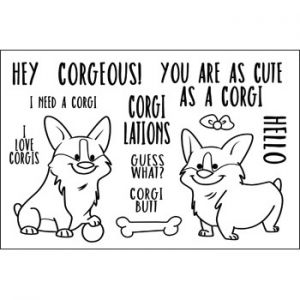 Standing Corgi Fold-it