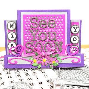 Basic A2 Step-Up Base Card Die Set