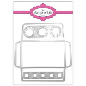 Mini Slimline Card Base Die Set