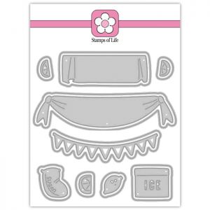 Drink Cup Shaped Card Fold-it Die Set