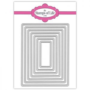 Scalloped Rectangle Die Set