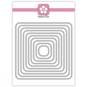 Stitch Dot Nested Squares Die Set