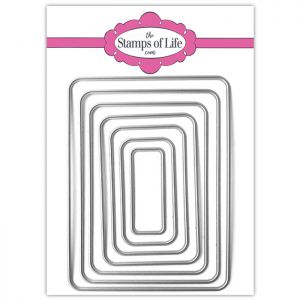 Scalloped Rectangle Die Set