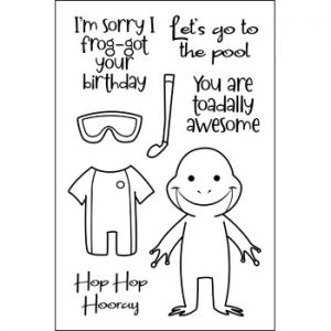 frogs2stamp Clear Stamp Set