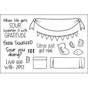 lemonadestand2stamp Clear Stamp Set